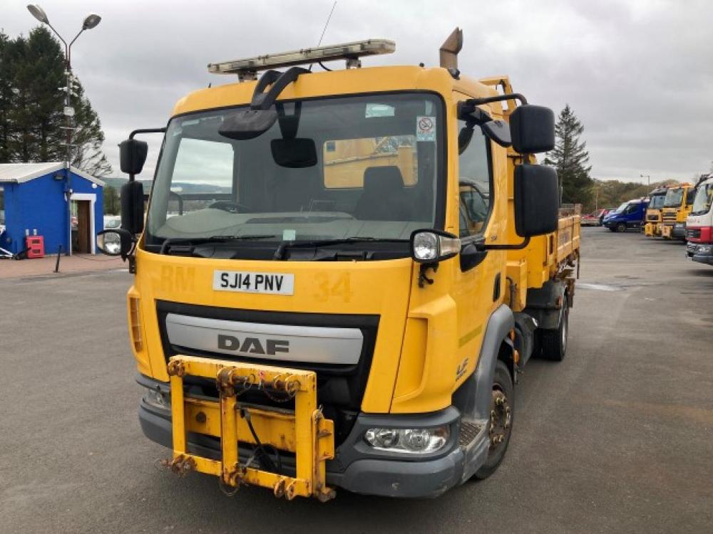 DAF LF210 10 TON GVW ECON INSULATED TIPPER TRUCK. for Sale - J. Sharples